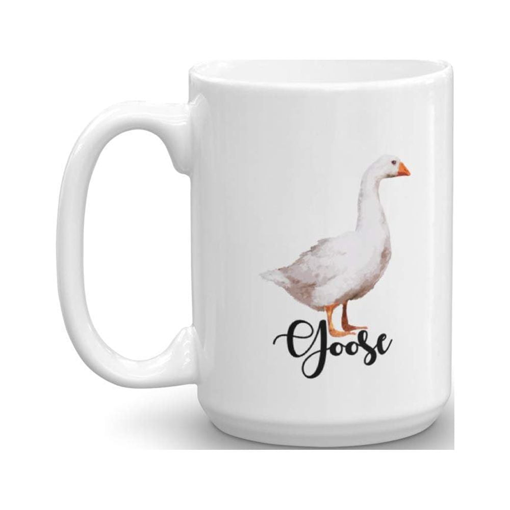 Pet Goose Picture Print Ceramic Coffee & Tea Gift Mug, Décor ...
