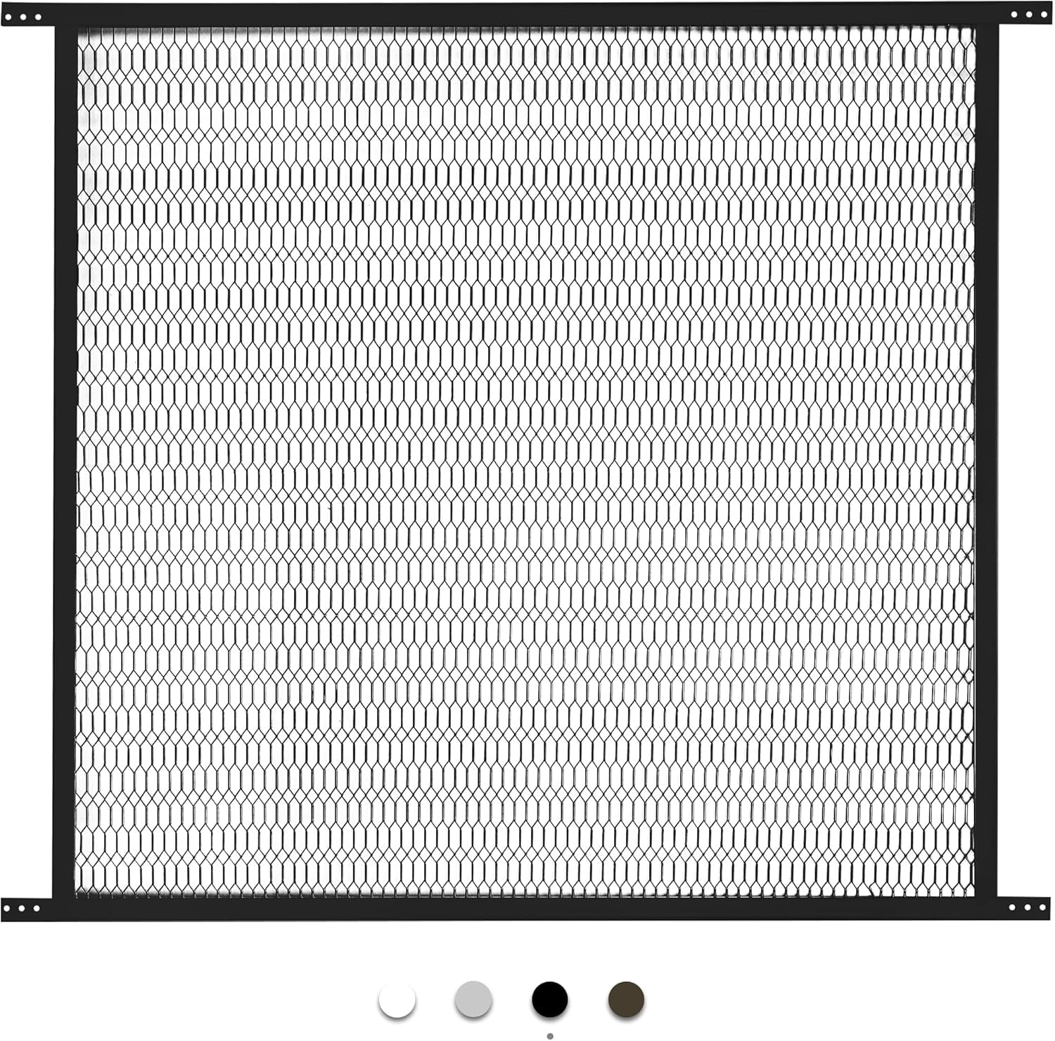 Pet Grille (Black 36 Inch) Screen Door Protector for Dogs Pets Cats ...