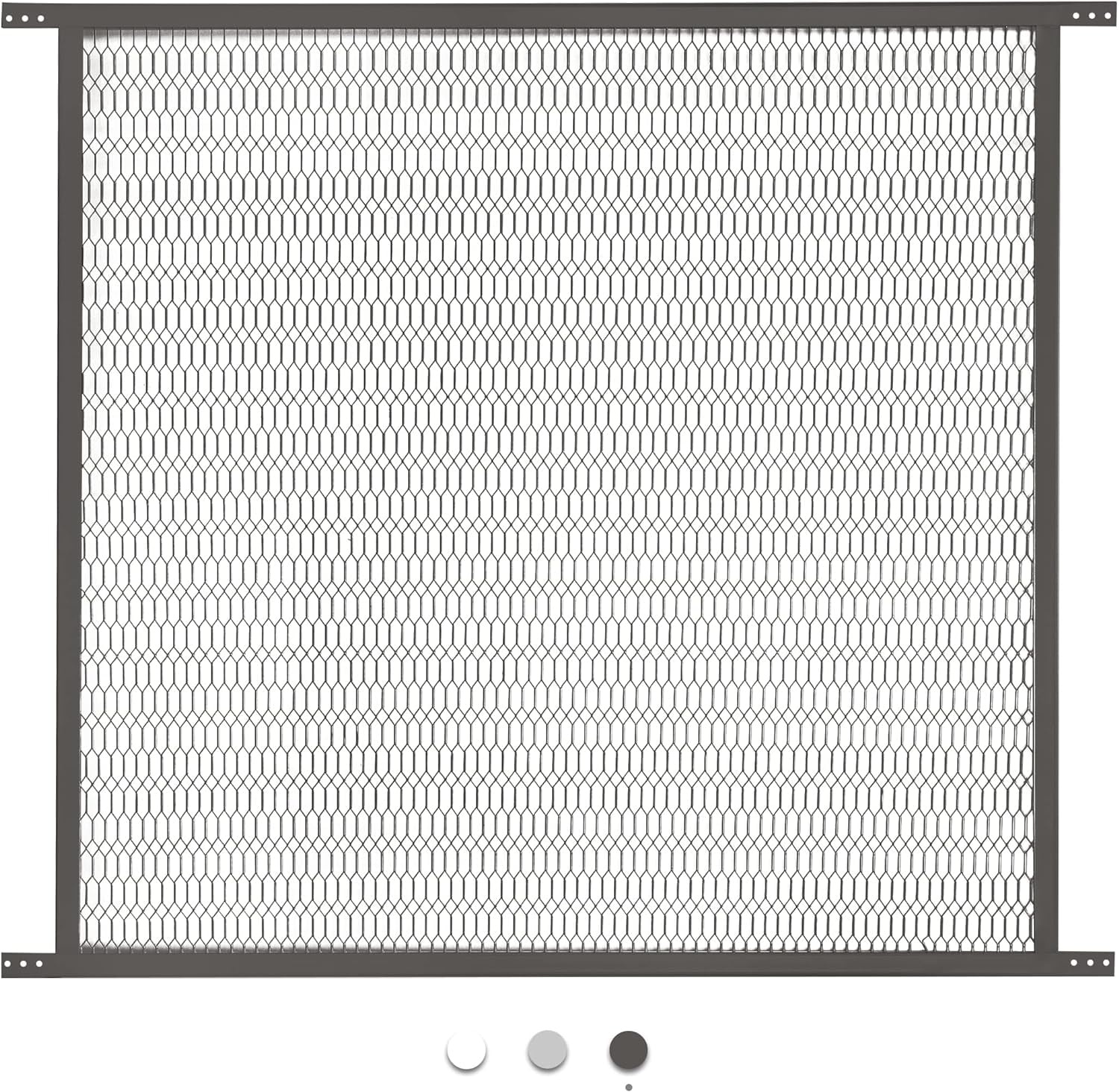 Pet Grille (Brown 36 Inch) Screen Door Protector for Dogs Pets Cats ...