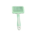 Pet Grooming Brush, Double Sided Shedding and Dematting Undercoat Rake ...