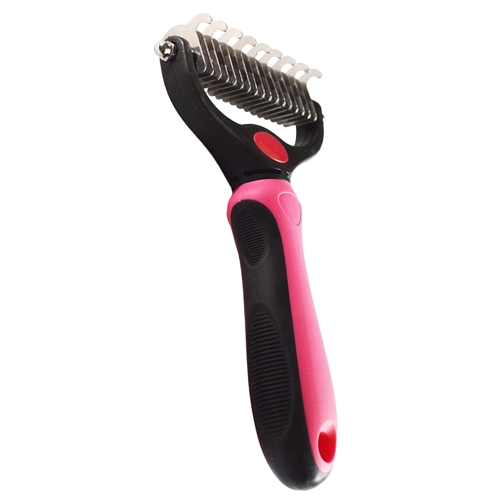 Pet Grooming Brush for Dogs & Cats – Dematting Comb,Undercoat Rake ...