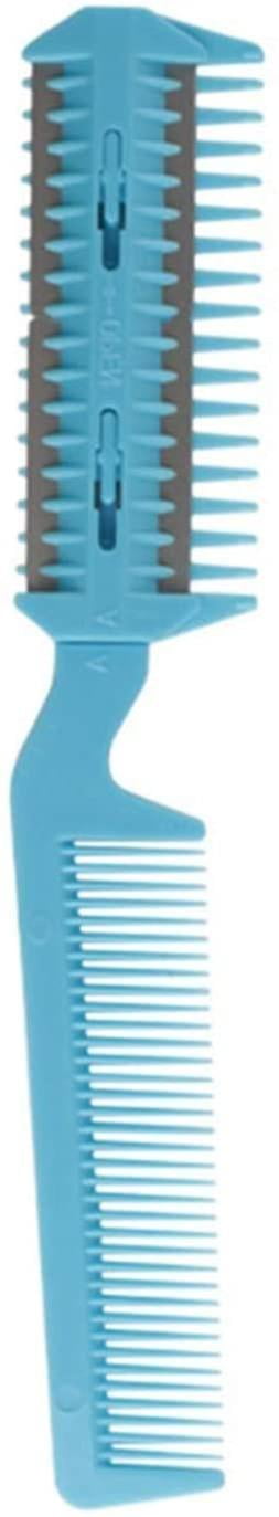 Pet Grooming Comb, Pet Hair Trimmer Comb With 2 Blades Grooming Razor ...
