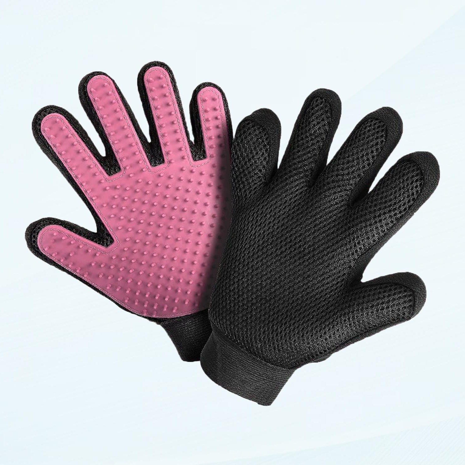 Pet Grooming Gloves Hair Removal Brush Hair Removal Gloves Bathing ...