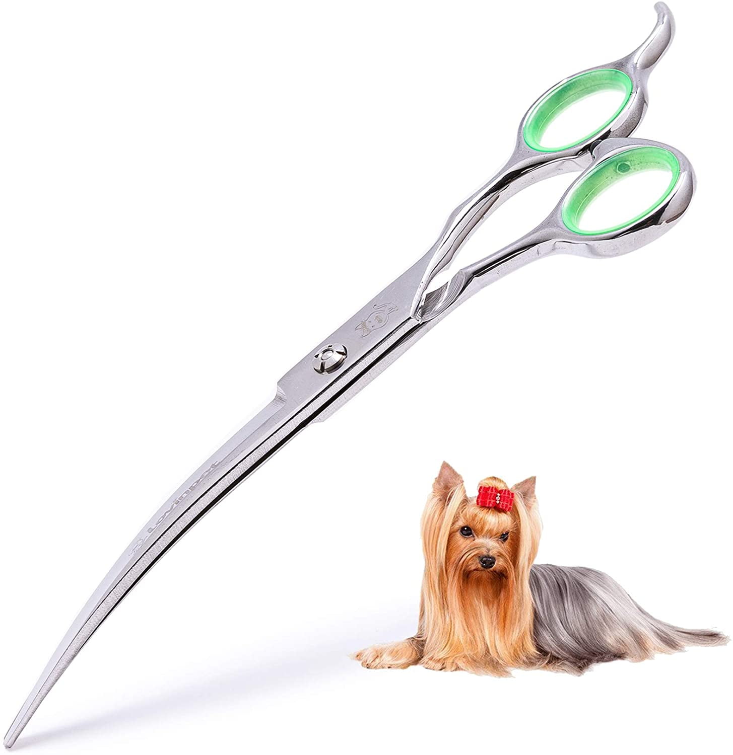 Pet Grooming Scissors Professional Dog Cat Grooming Shears with Round ...