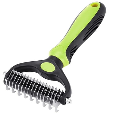 Yorcoten Dog Grooming Hair Brush Pets Supplies Extra Wide , Double ...