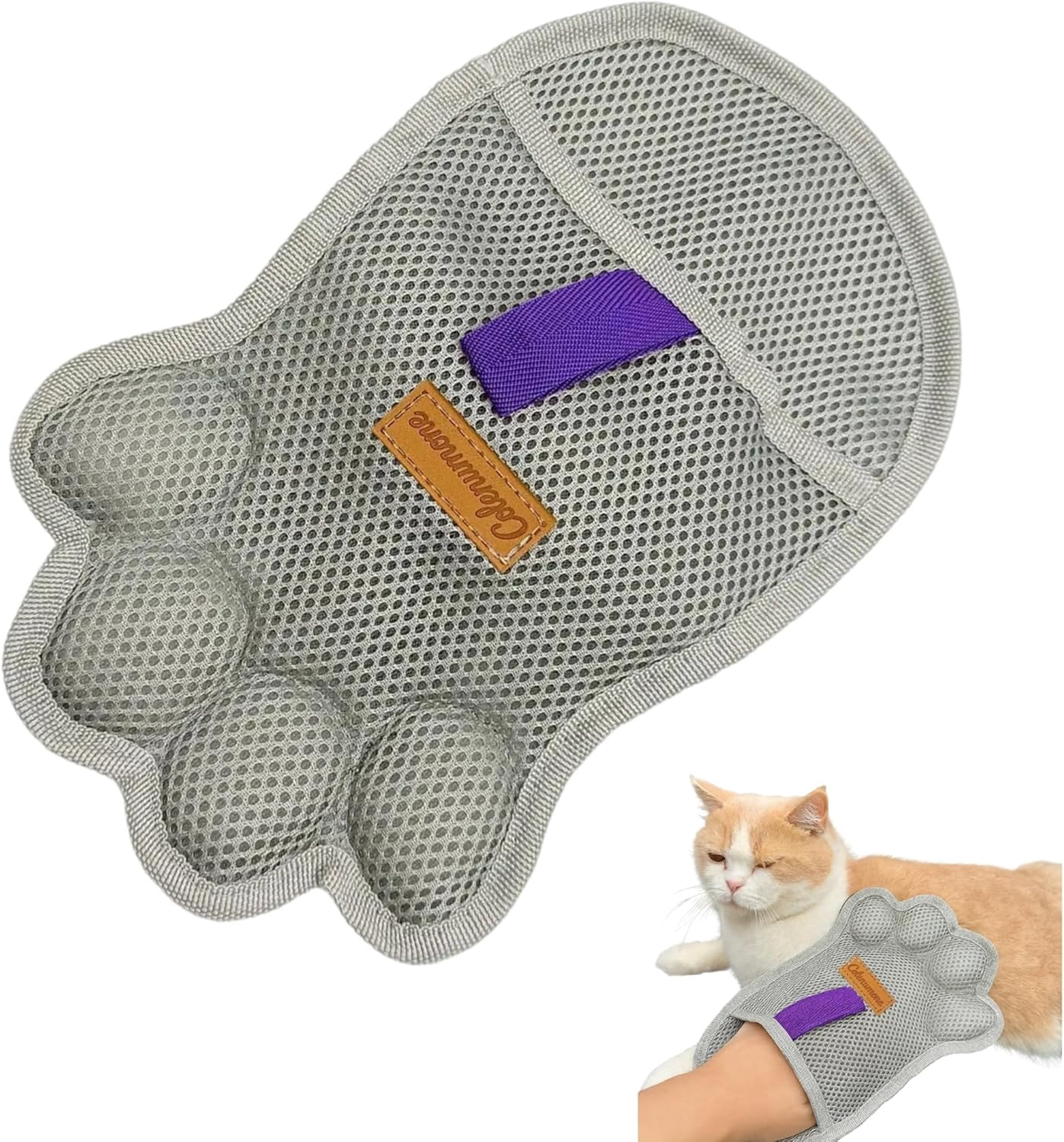 Pet Hair Removal Glove for Dogs & Cats,2026 Upgrade Five-Finger ...