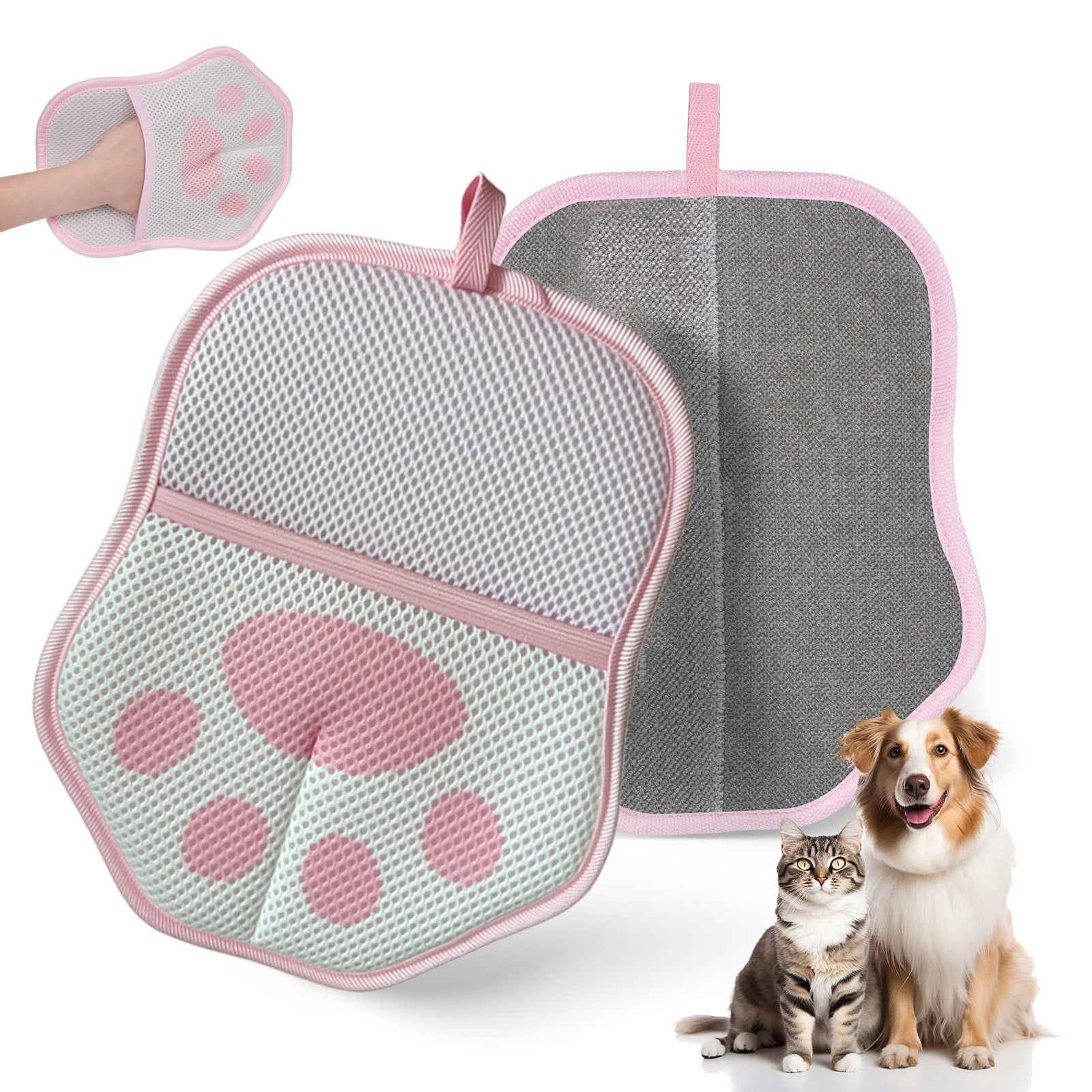 Pet Hair Removal Glove for Dogs Cats, Newly Upgraded Reusable ...