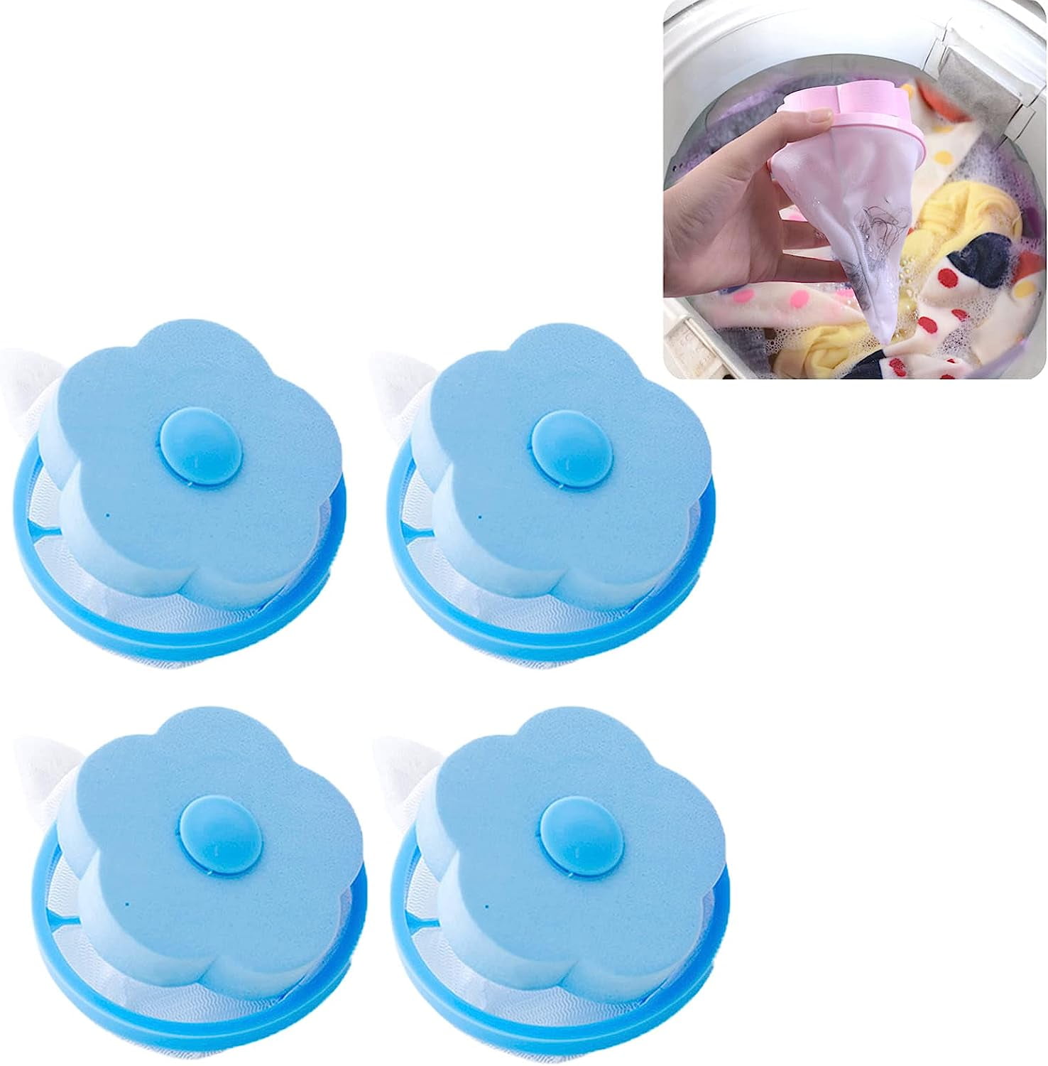 Pet Hair Remover Laundry,Hair Remover Laundry, Reusable Lint Catcher ...