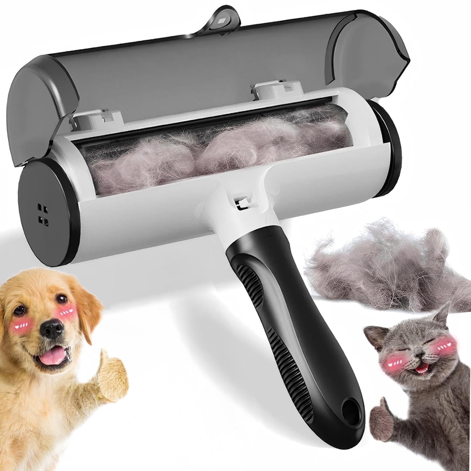 NevEND Pet Hair Roller / Hair Remover - Cat, Dog Hair Roller / Remover ...