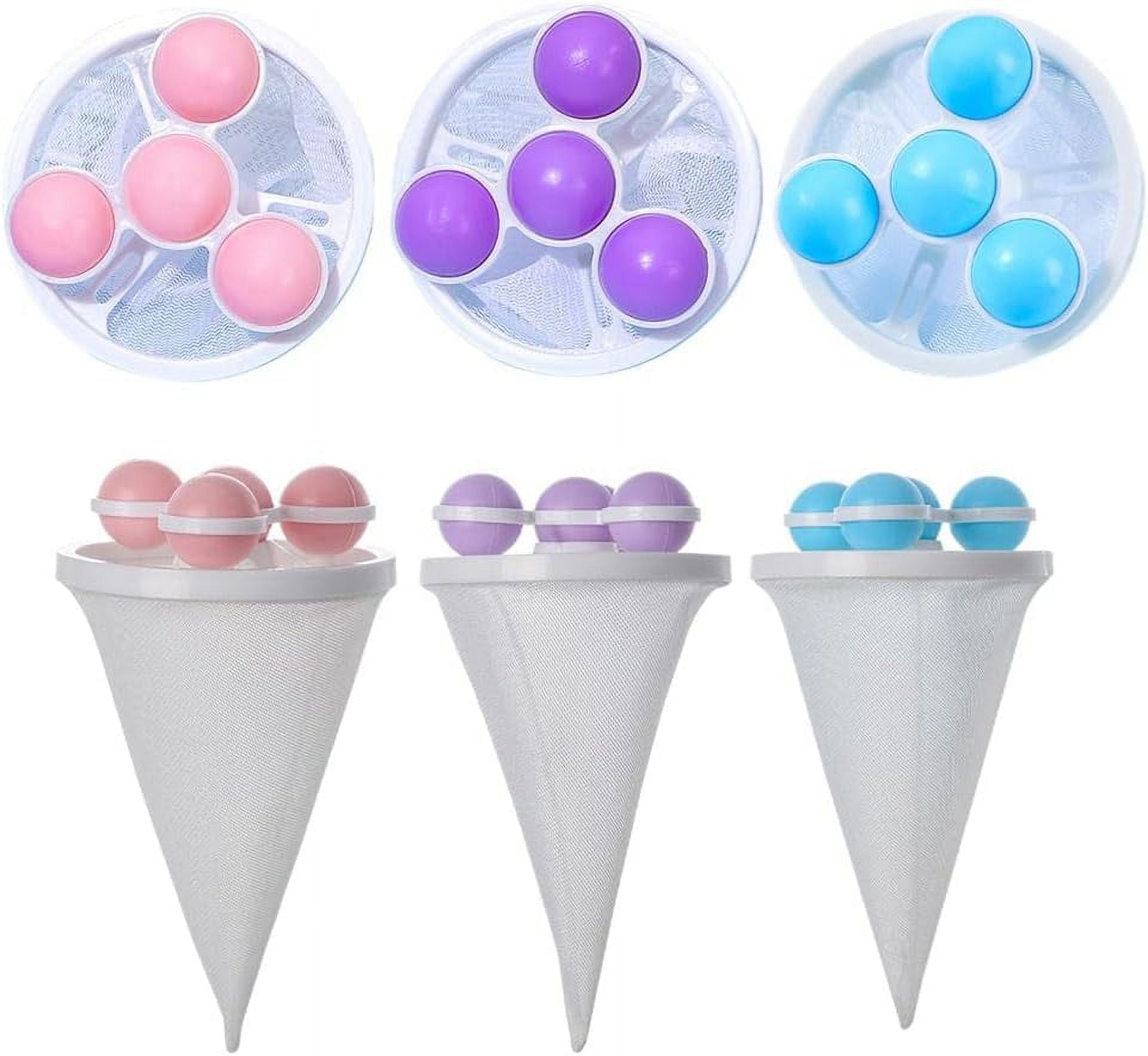Pet Hair Remover Reusable Washing Machine Hair Filter Cleaning Mesh Bag ...