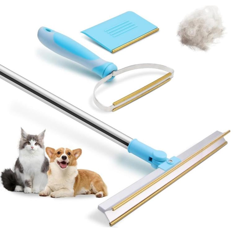 Pet Hair Remover Set, Reusable Eco-Friendly Carpet Rake with 180 ...
