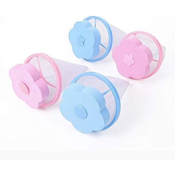 Pet Hair Remover for Laundry,Floating Hair Catcher,Pet Hair Remover,4 ...