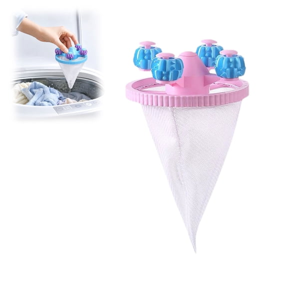 Pet Hair Remover for Laundry, Reusable Lint Catcher for Washing Machine ...