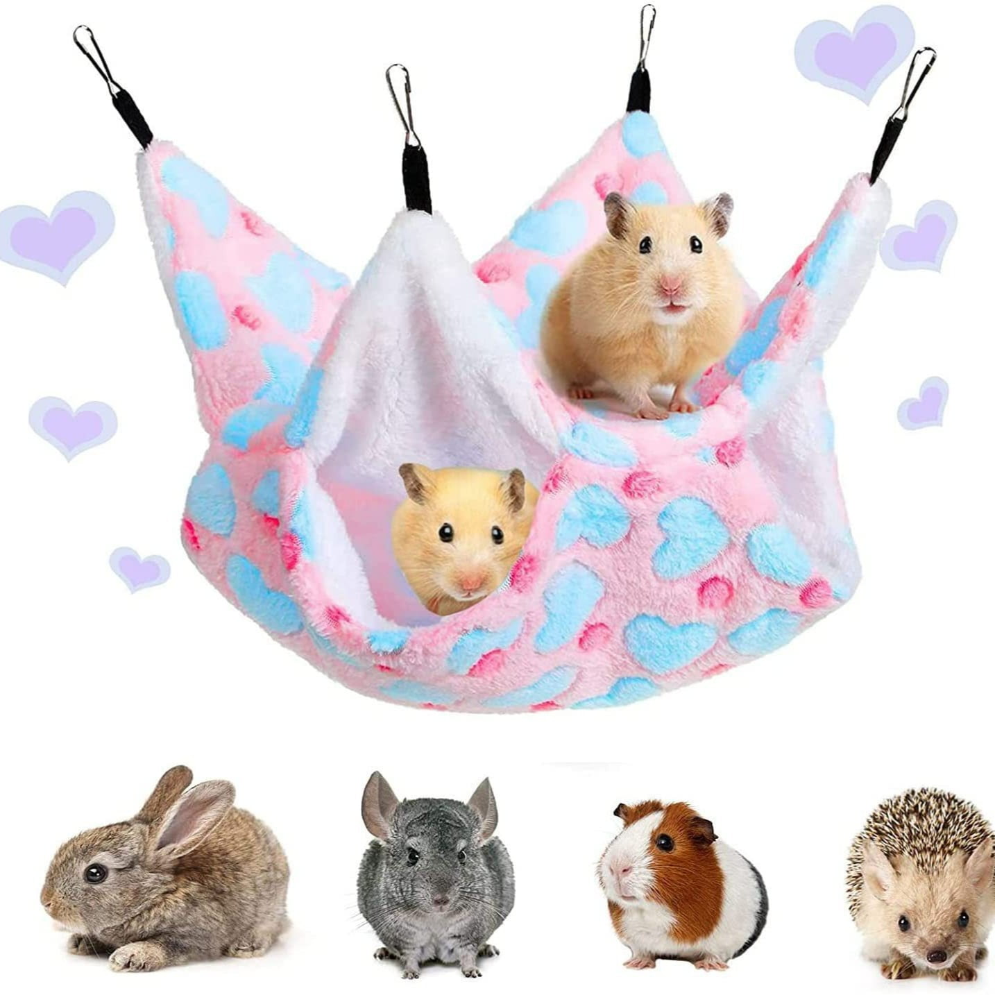 Pet Hammock, Rat Guinea Pig Hammock for Ferret, Sugar Glider, Rat ...