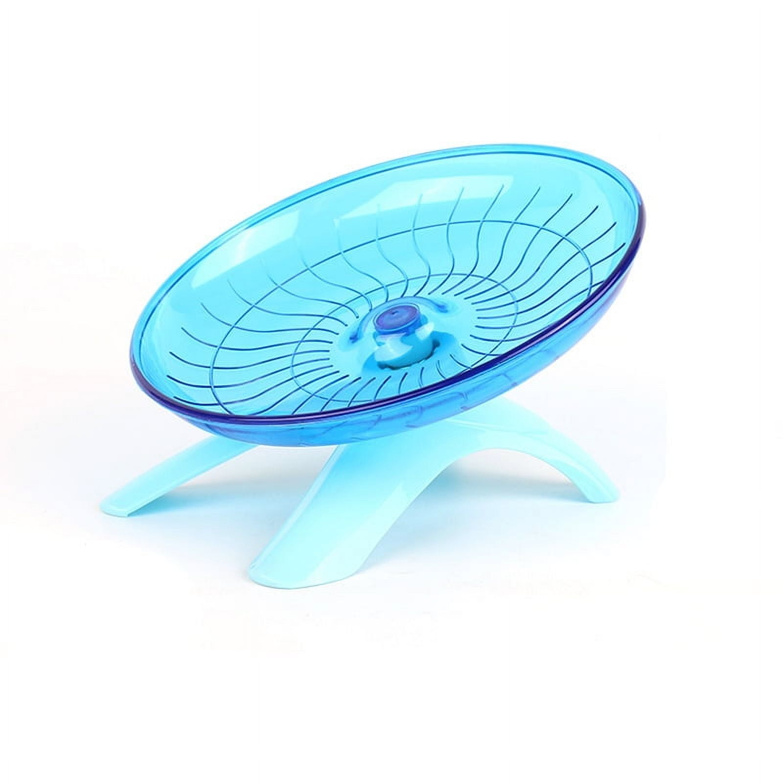 Pet Hamster Running Wheel Mute Flying Saucer Steel Axle Wheel Running ...
