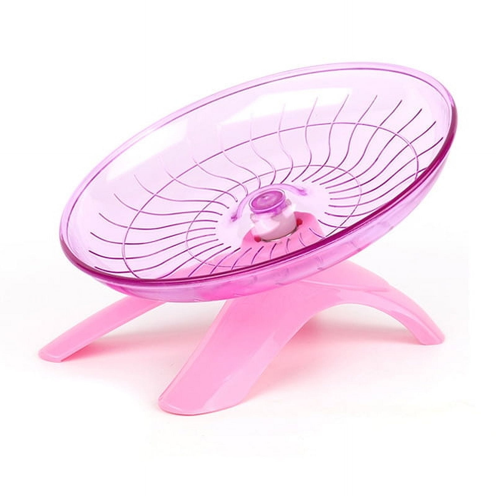 Pet Hamster Running Wheel Mute Flying Saucer Steel Axle Wheel Running ...