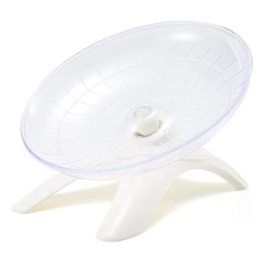 Pet Hamster Running Wheel Mute Flying Saucer Steel Axle Wheel Running ...