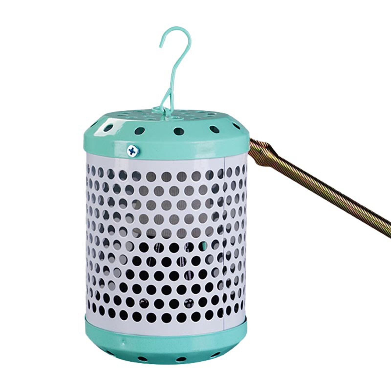 Pet Heat Lamp with Adjustable Stand and Protective Net Cage for Birds ...