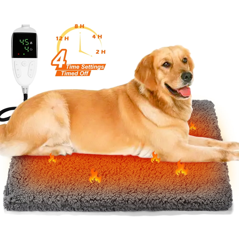 Pet Heating Pad Electric Heating Blanket Warmer Mat Washable for Dogs ...