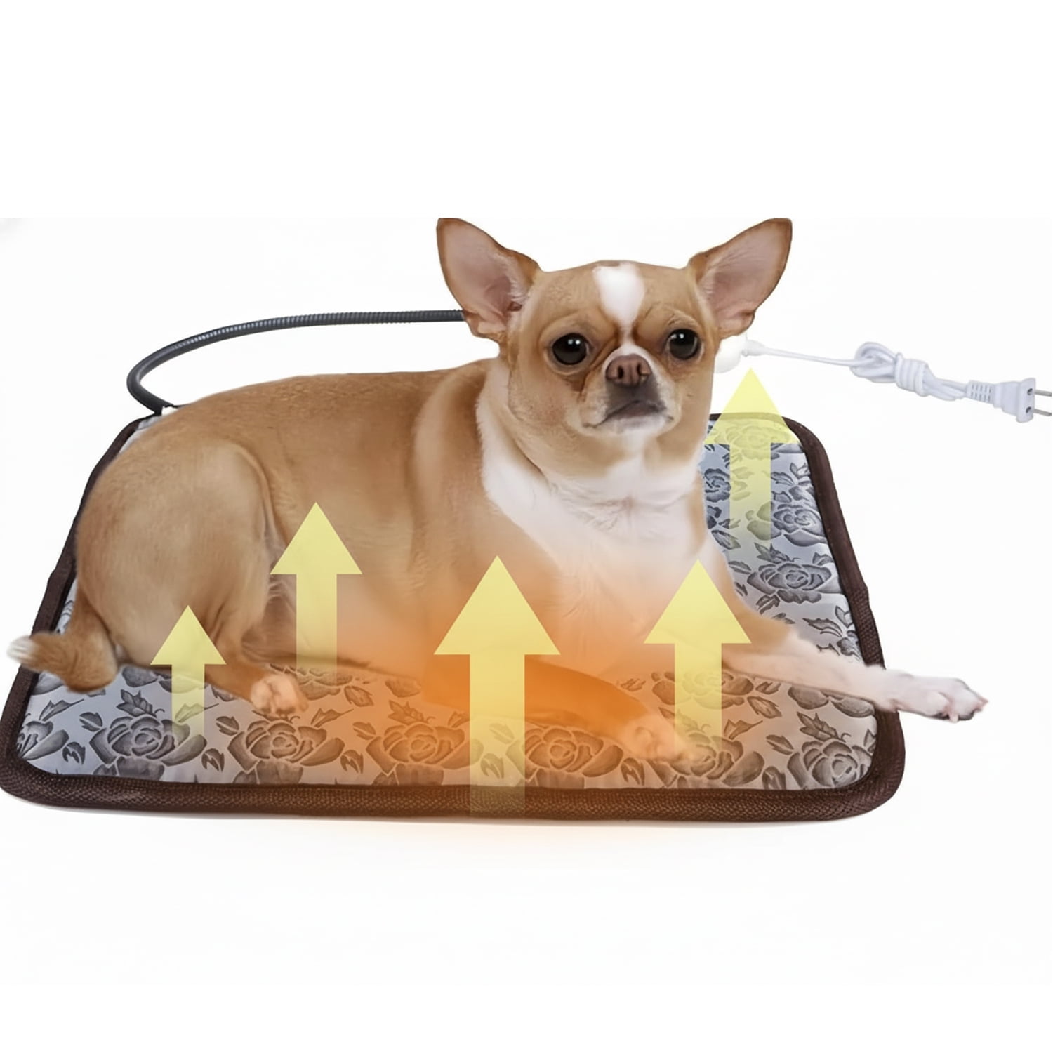 Pet Heating Pad, Electric Heating Pad for Dogs and Cats With Anti-bite ...