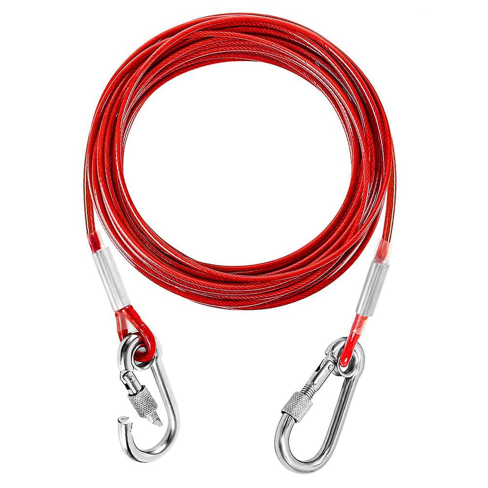 Pet Heavy Duty Reflective Dog Leash Lead Runner For Dogs Blue 5mm Wide ...