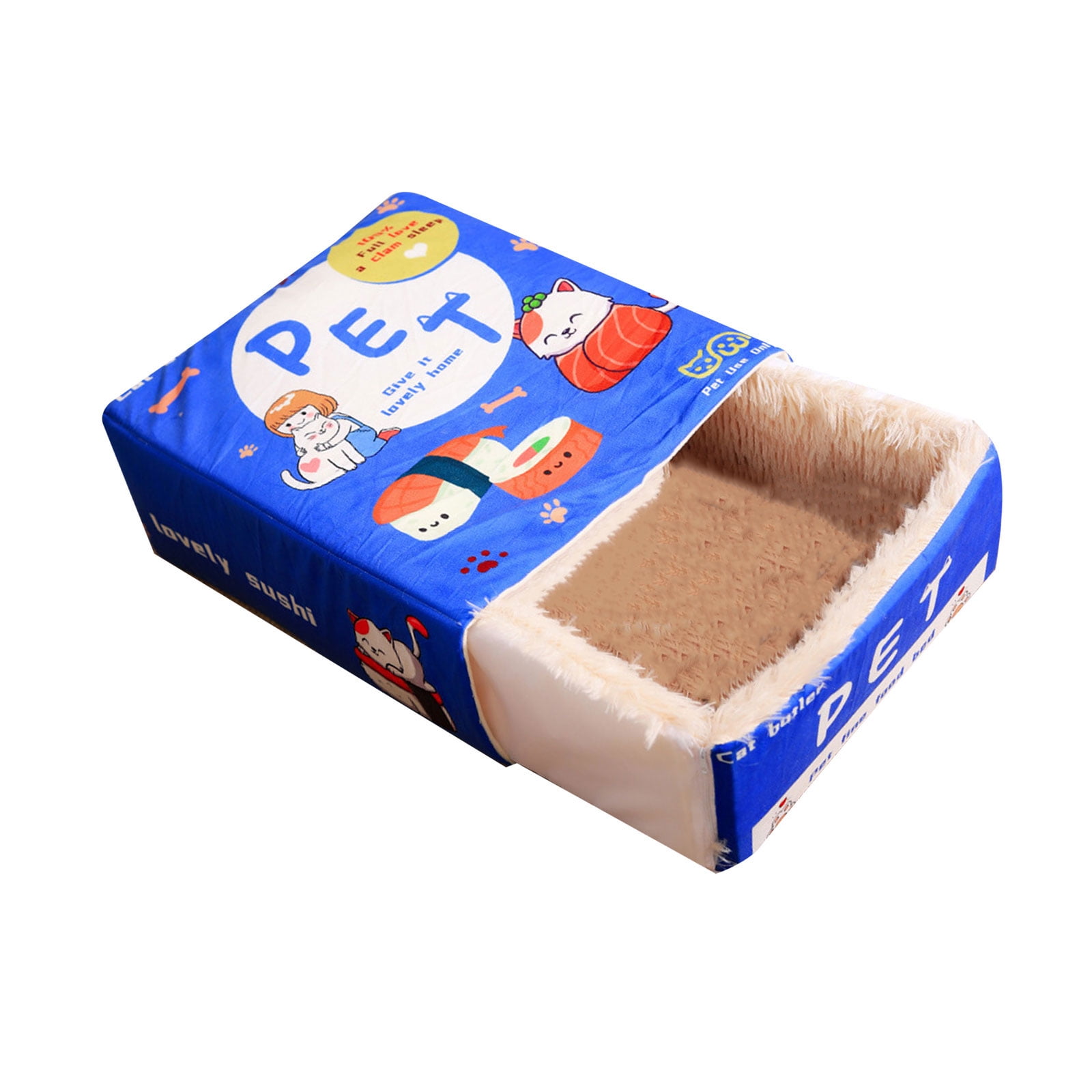 Pet Hideaway Soft Plush Cave Hideaway for Home Camp Use Elegant Cave ...