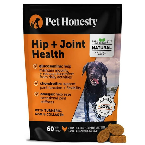 Pet Honesty Hip and joint 60ct - Walmart.com