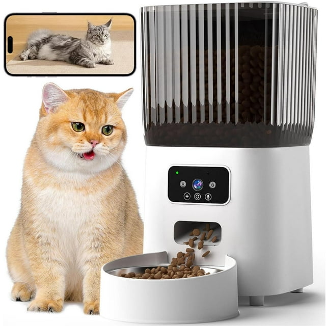 Pet Intelligent Automatic Feeder Timed And Quantitative Feeding Machine ...