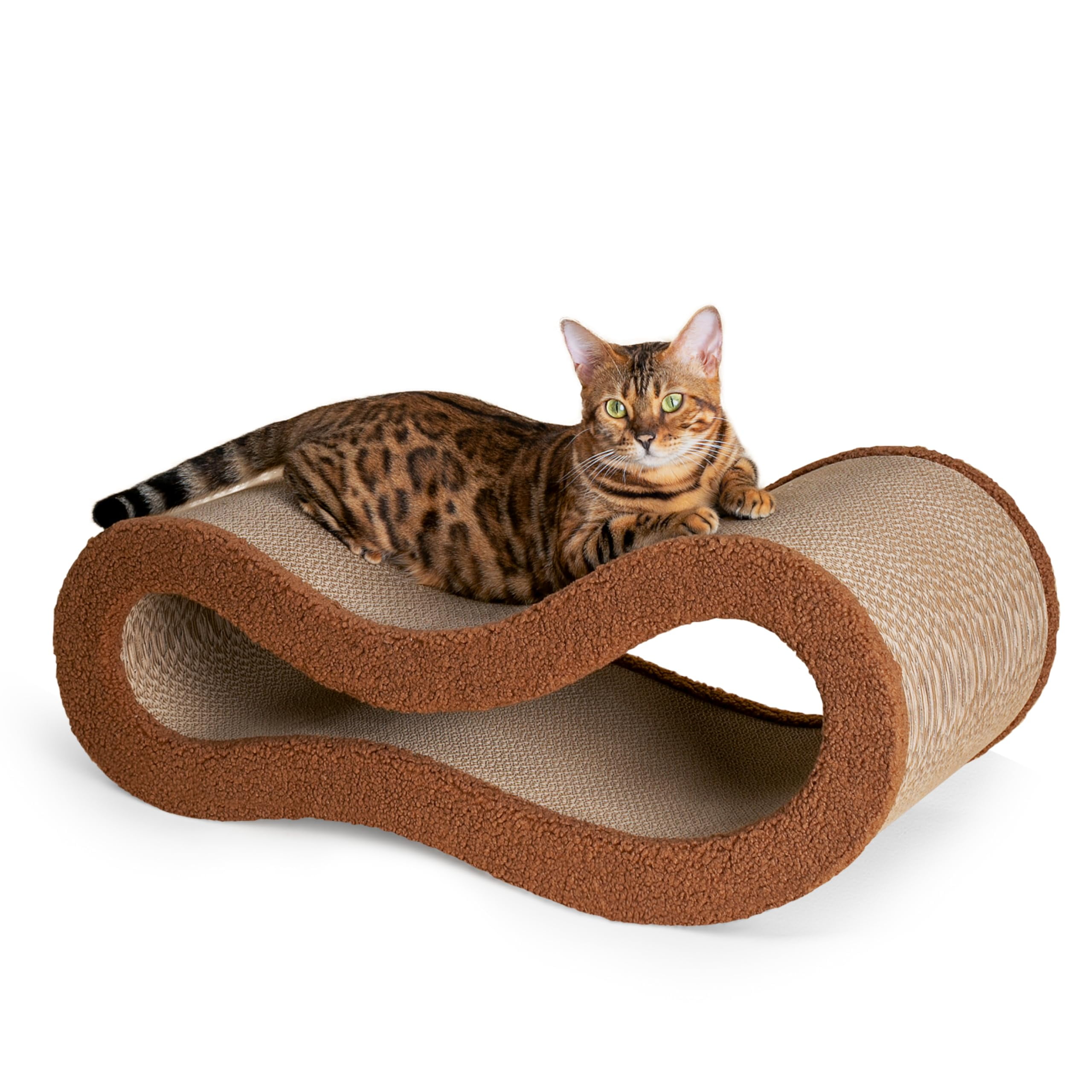 Pet JoJo Cloud Lounge Cat Scratching Pad, Reversible Board with Natural ...