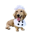 Pet Krewe Top Chef Uniform Dog Costume Fits Dogs Size Small Dogs ...