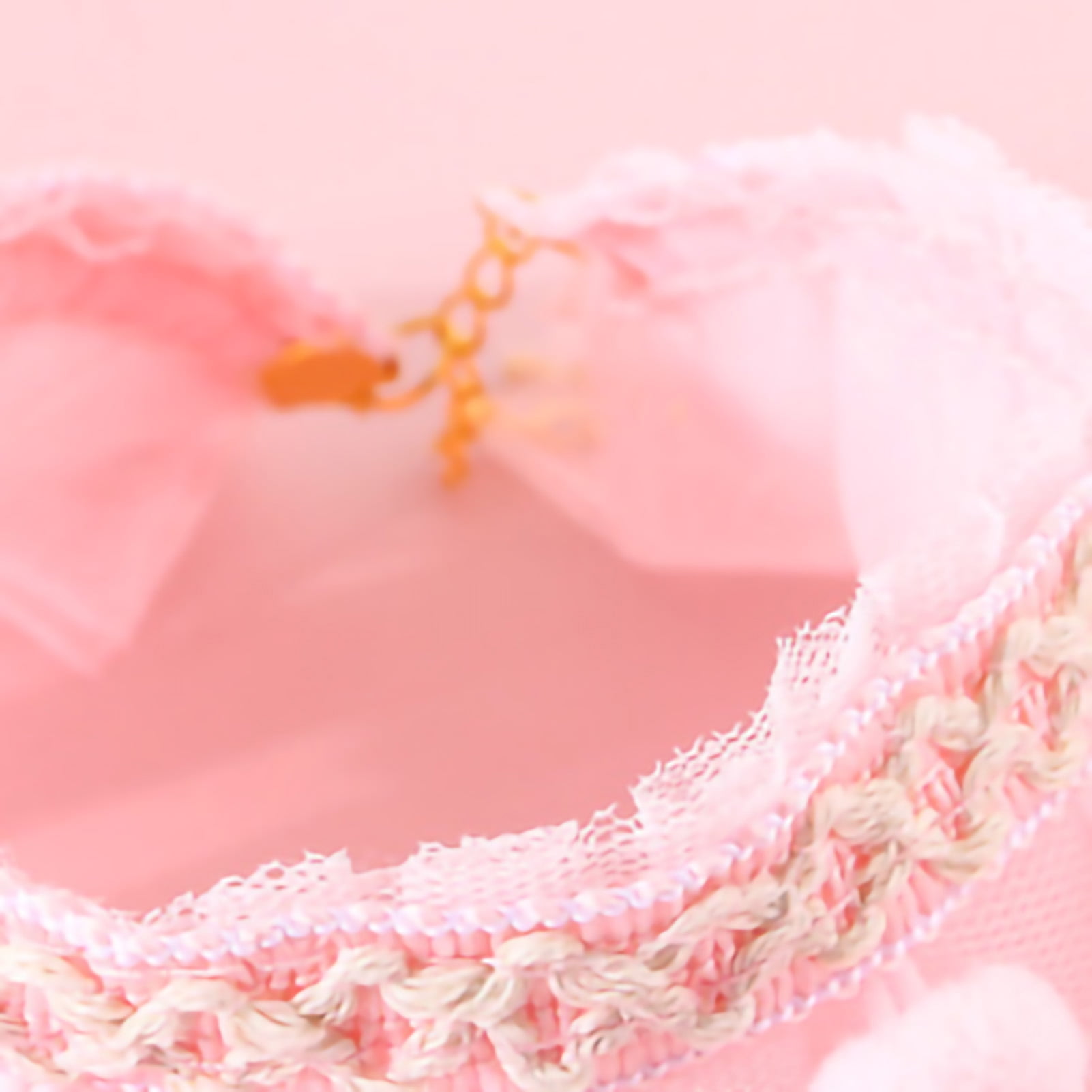 Pet Lace Necklace Brilliant Colors Adjustable Chinoiserie Cat ...