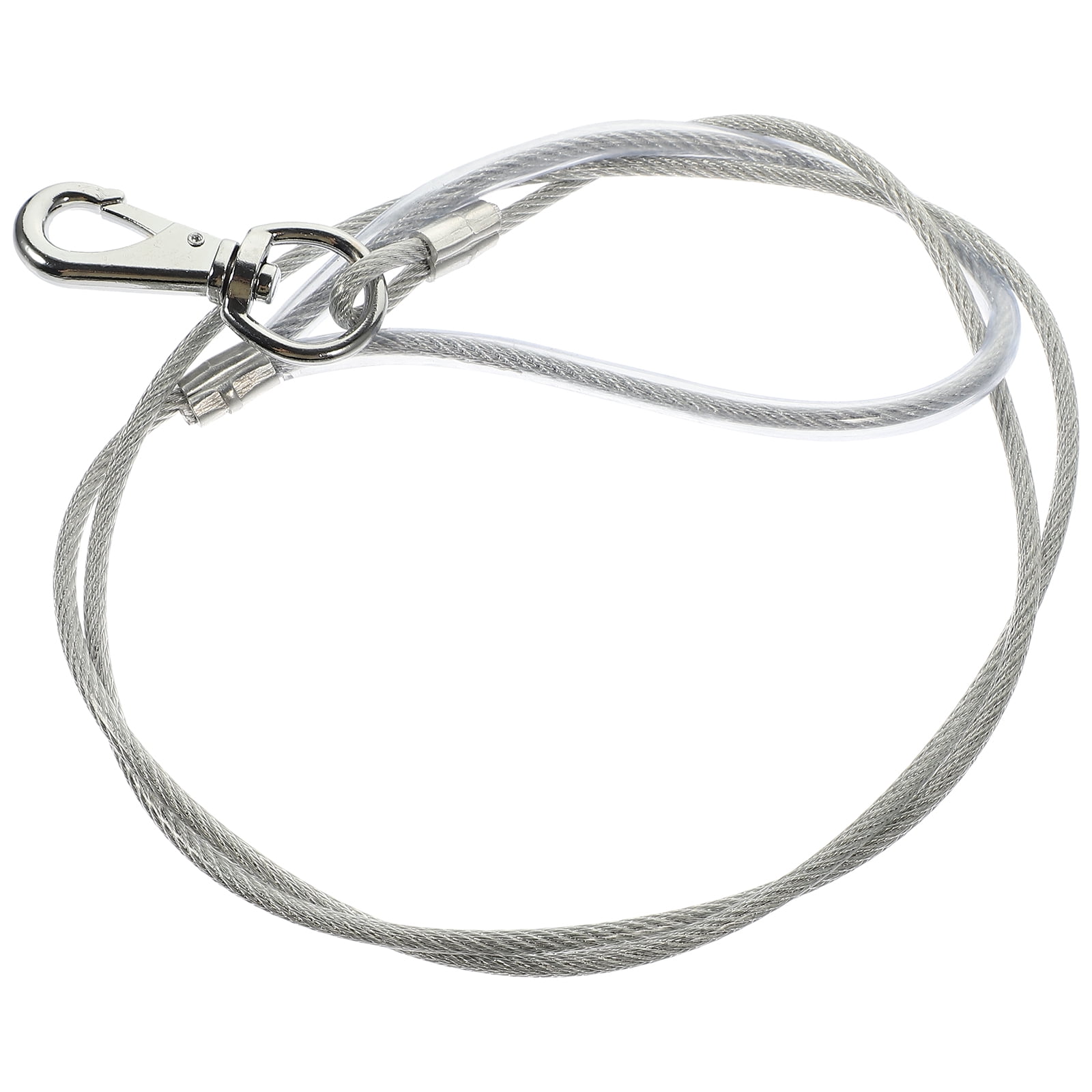 Pet Leash Chew Proof Dog Anti-bite Chain Reusable Outdoor Lead Leashes ...