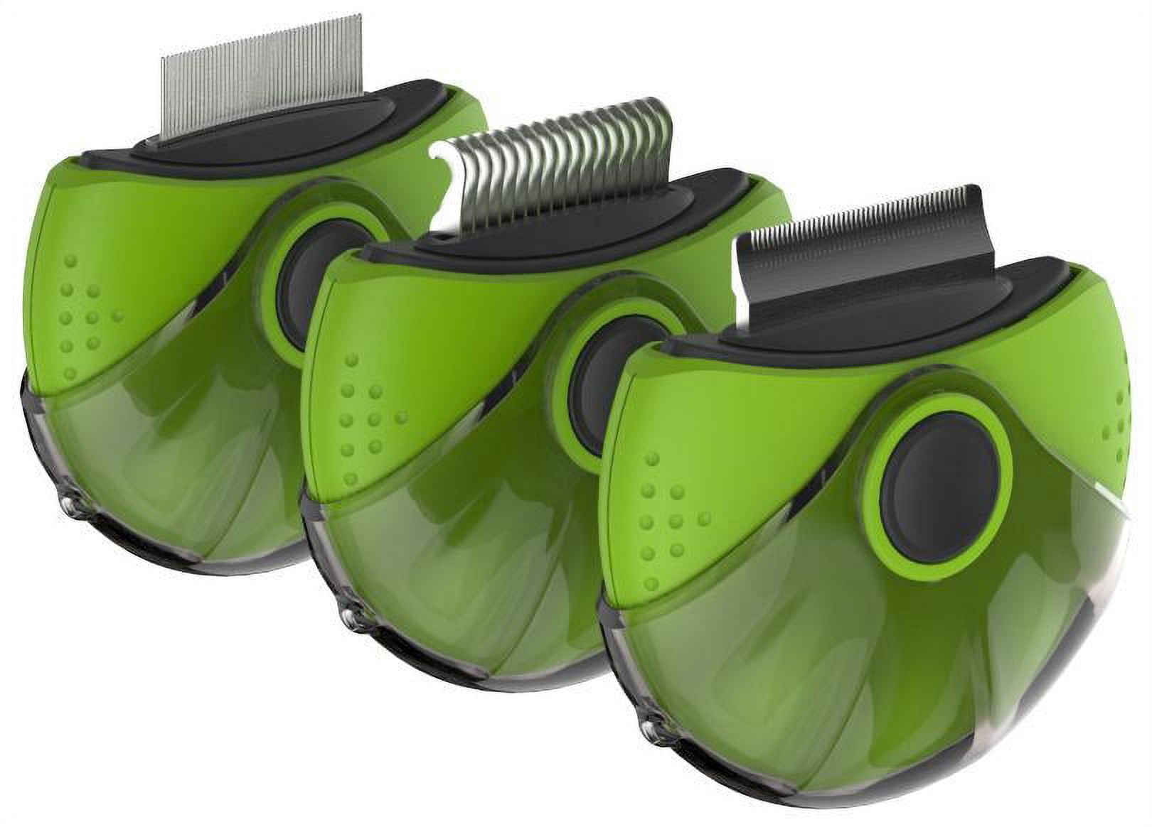 Pet Life ® 'Axler' Triple Rotating Rake Deshedder and Dematting ...