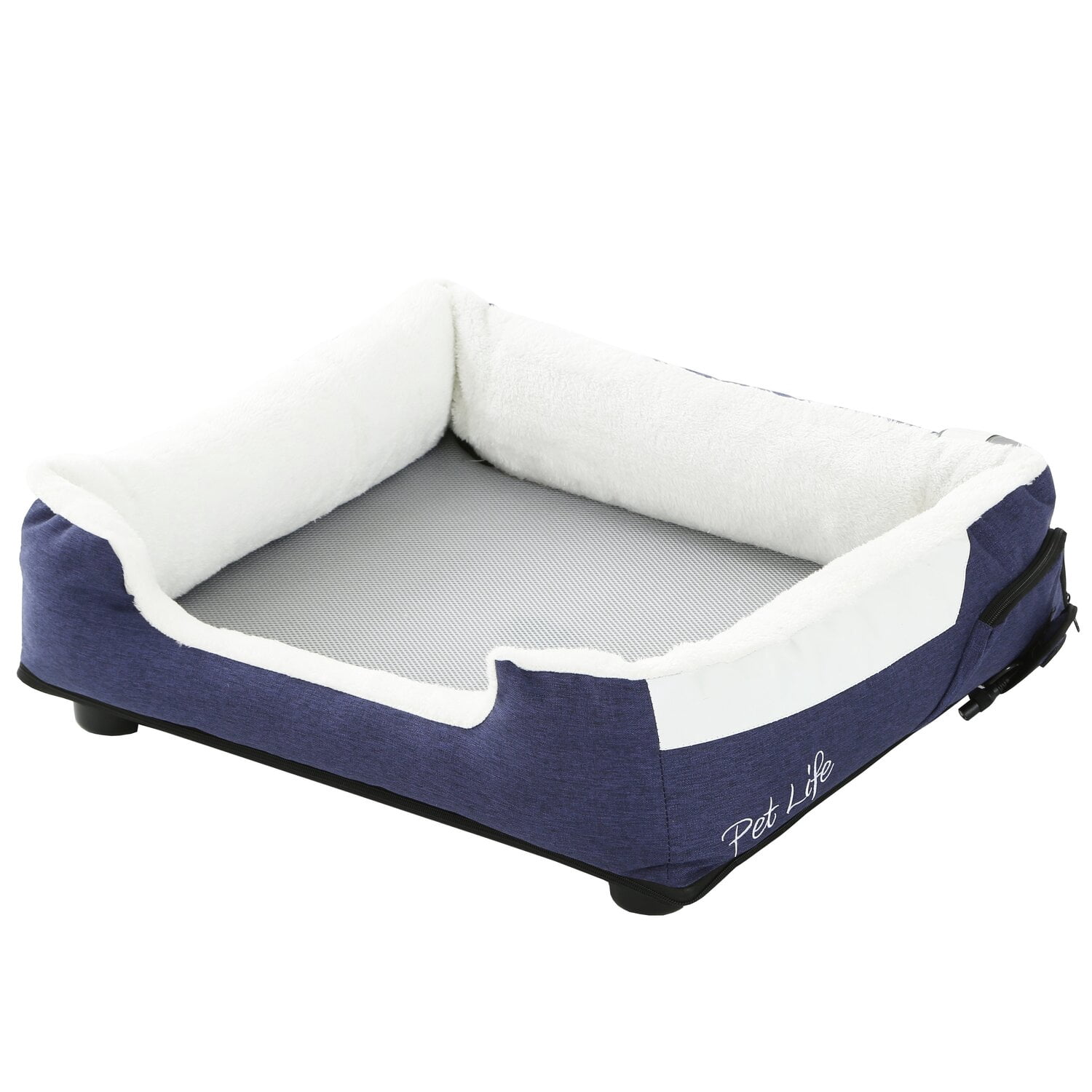 Pet Life "Dream Smart" Electronic Heating and Cooling Smart Pet Bed ...
