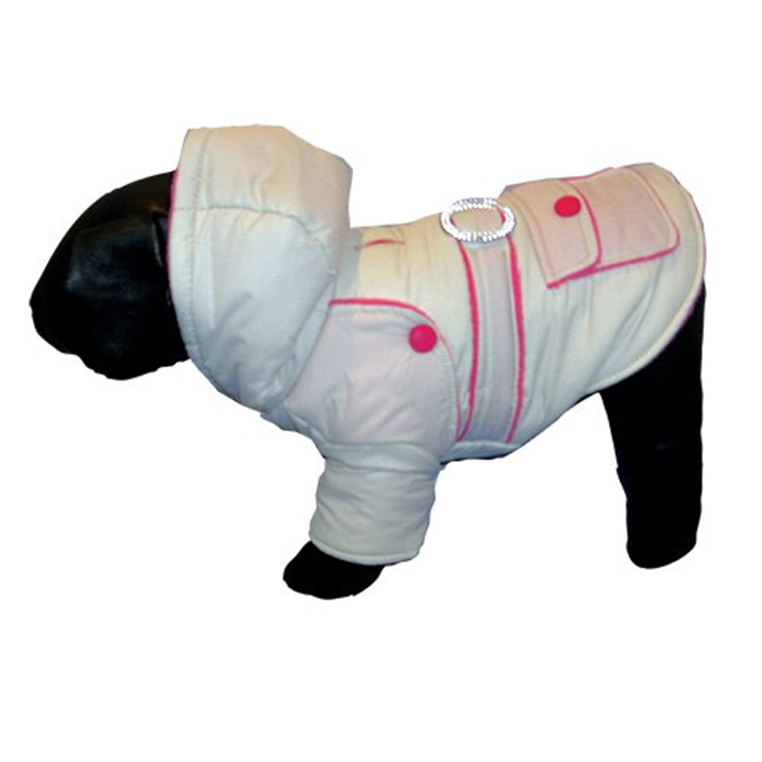 Pet Life ® Dual-Toned 3M Insulated Diamond Jeweled Pet Dog Jacket ...