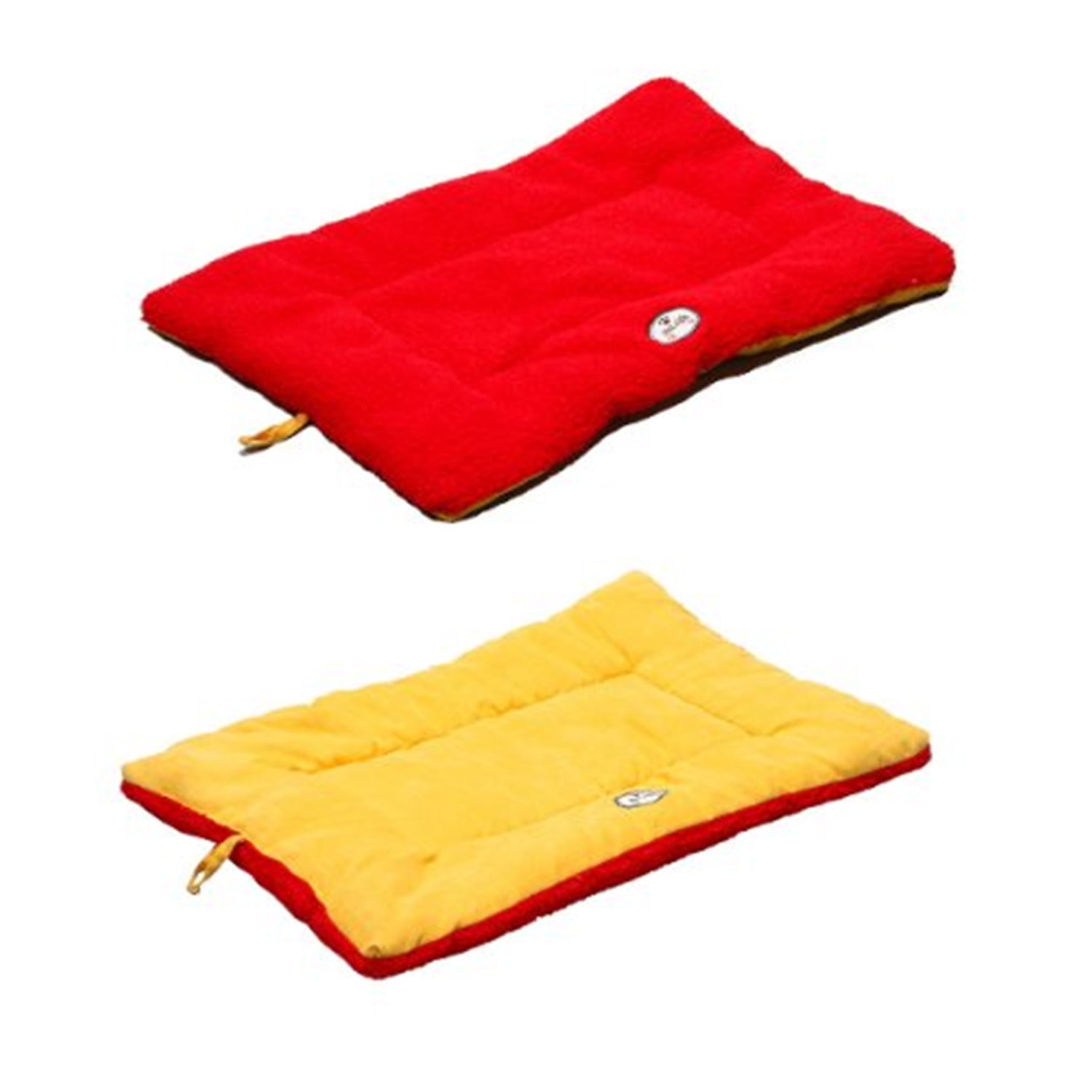 Pet Life ® 'Eco-Paw' Reversible Eco-Friendly Recyclabled Polyfill ...