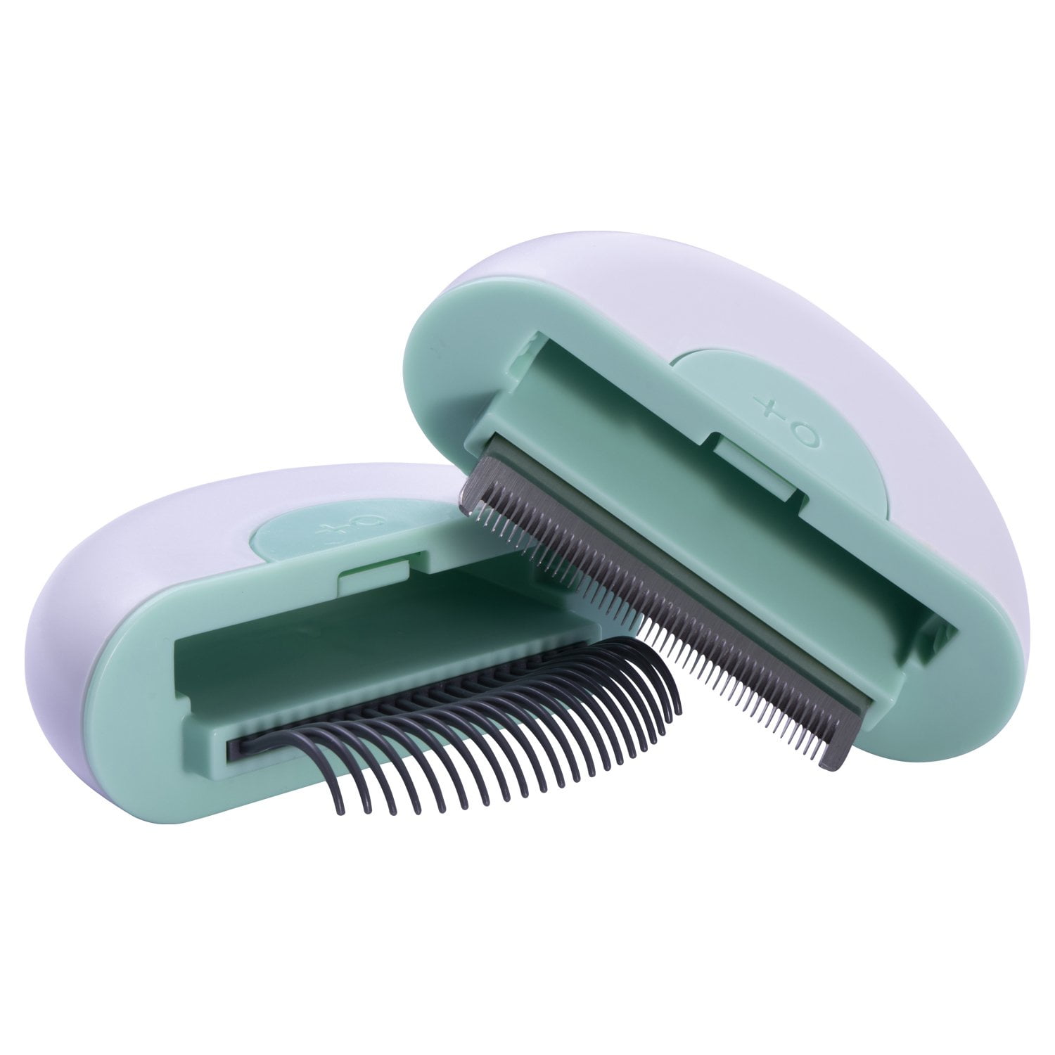 Pet Life ® 'LYNX' 2-in-1 Travel Connecting Grooming Pet Comb and ...