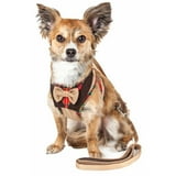 Pet Life HA24BRLG Luxe Dapperbone 2-in-1 Mesh Reversed Adjustable Dog ...