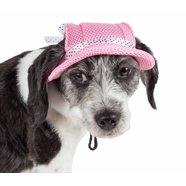 Pet Life ® 'Sea Spot Sun' UV Protectant Adjustable Fashion Mesh Brimmed ...