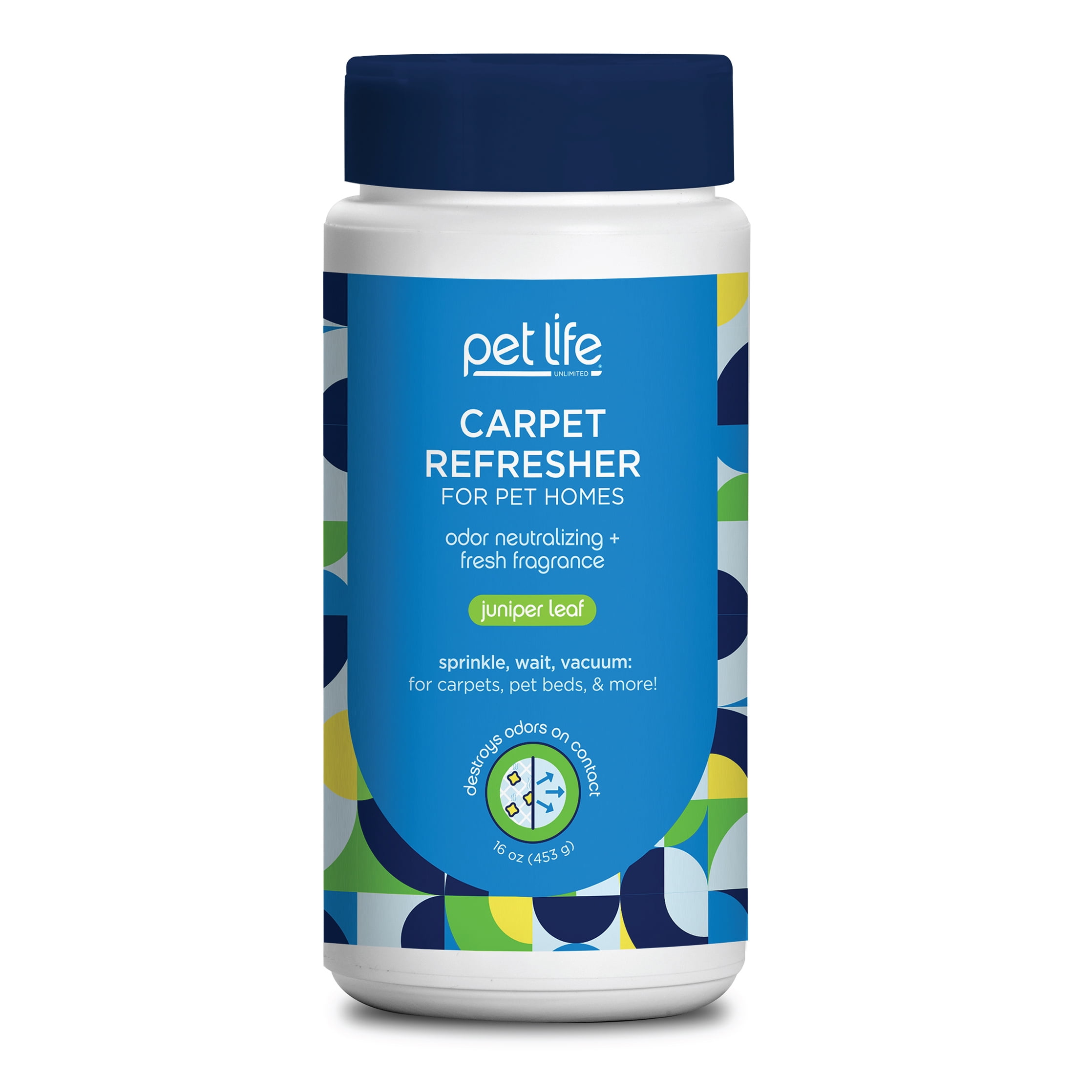 Pet Life Unlimited Carpet Powder, Juniper Leaf Fragrance, 16oz ...