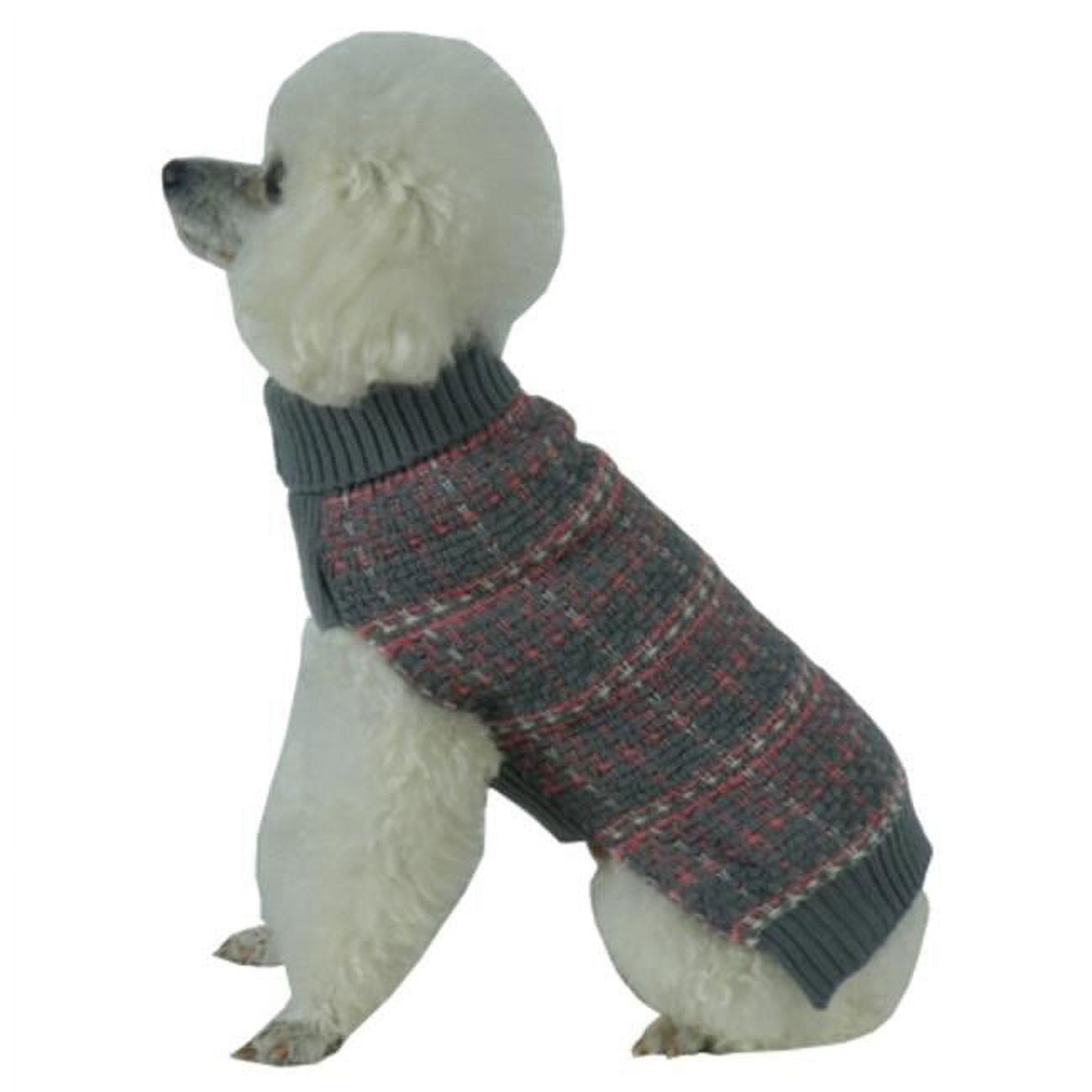 Pet Life ® Vintage Symphony Static Fashion Knitted Designer Dog Sweater ...
