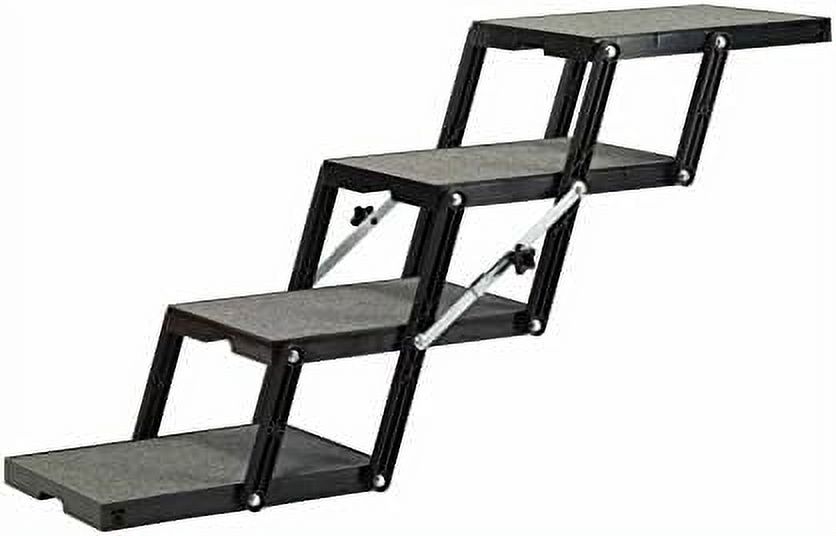 Pet Loader® XL 18" Platform, 4 Step. Folding USA Carpeted Dog Stairs ...