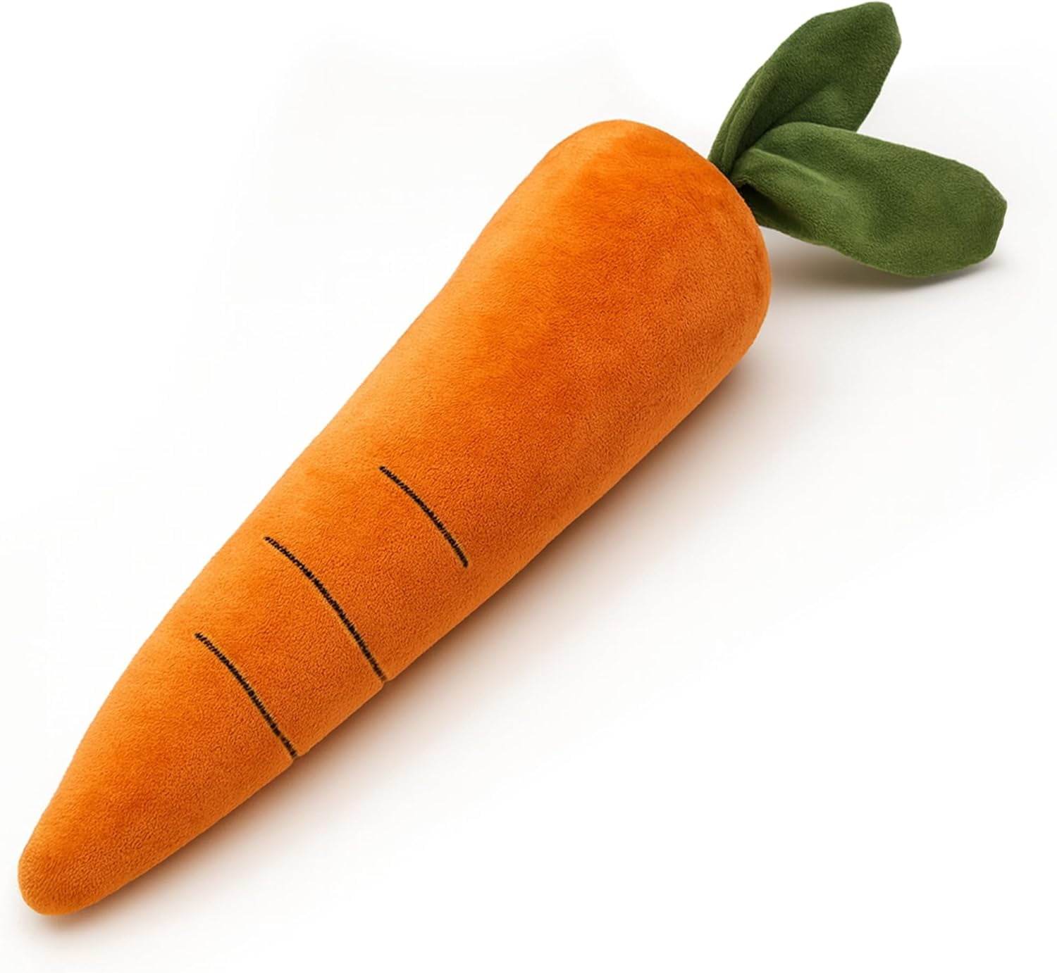Pet Lou Carrot Plush Dog Toy, 15 Inch - Walmart.com