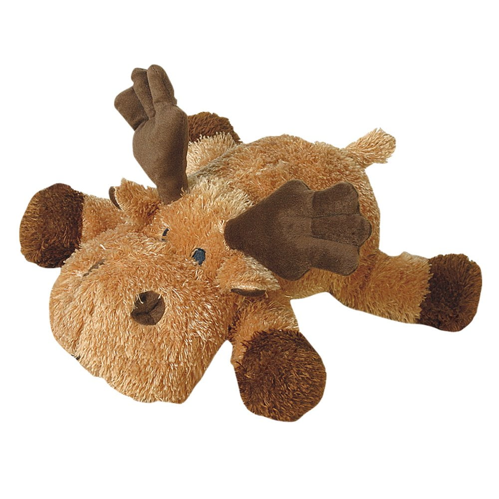 Pet Lou MOO-14 Colossal 14-Inch Moose Dog Chew Toy, Durable and ...