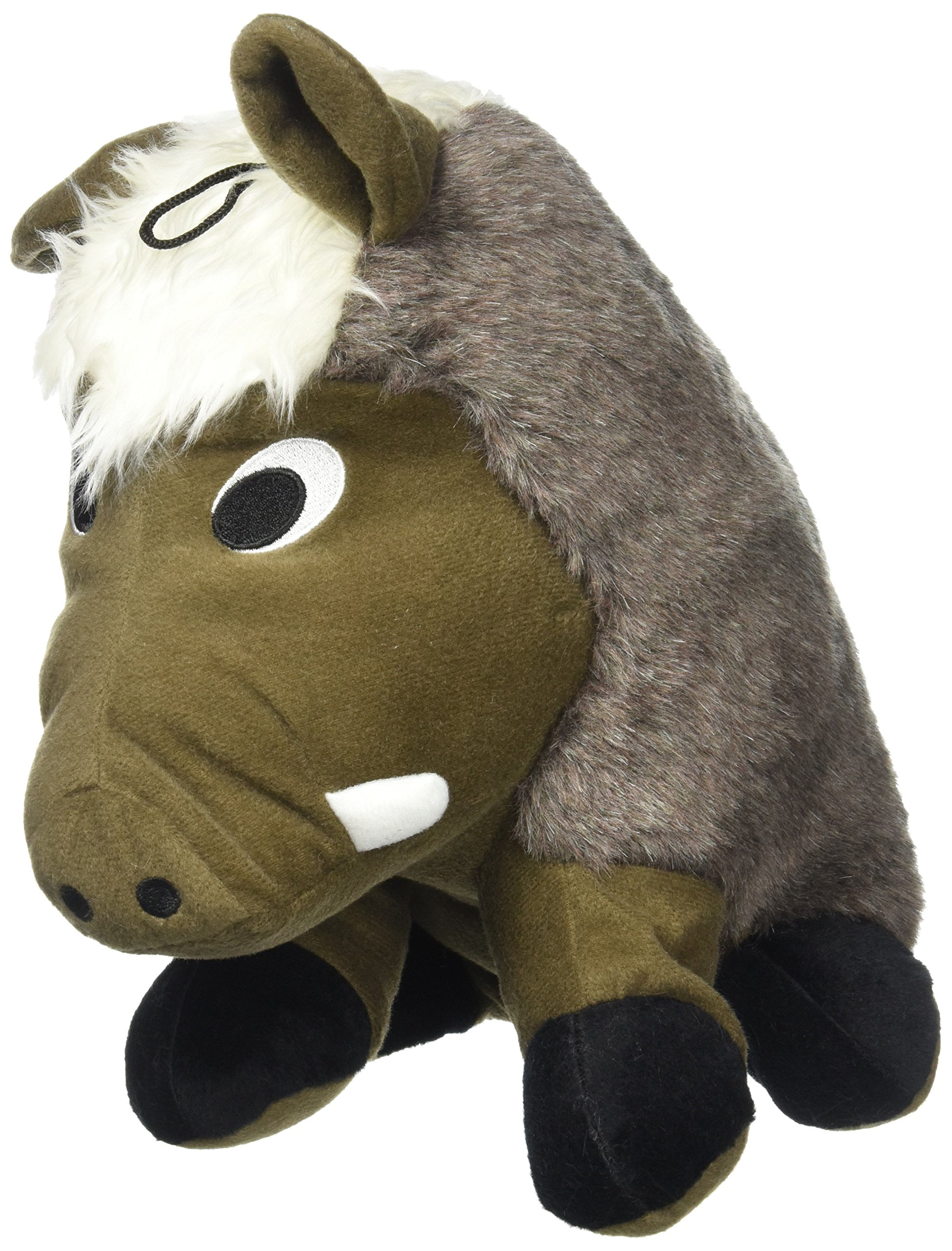 Pet Lou WAR-14 Warthog-Shaped Dog Plush Toy, 14-inch Length - Walmart.com