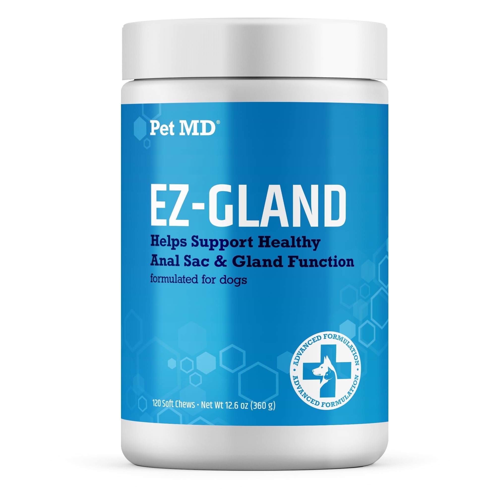 Pet MD EZ Gland - Dog Anal Gland Chews with Pumpkin and Fiber for Dogs ...