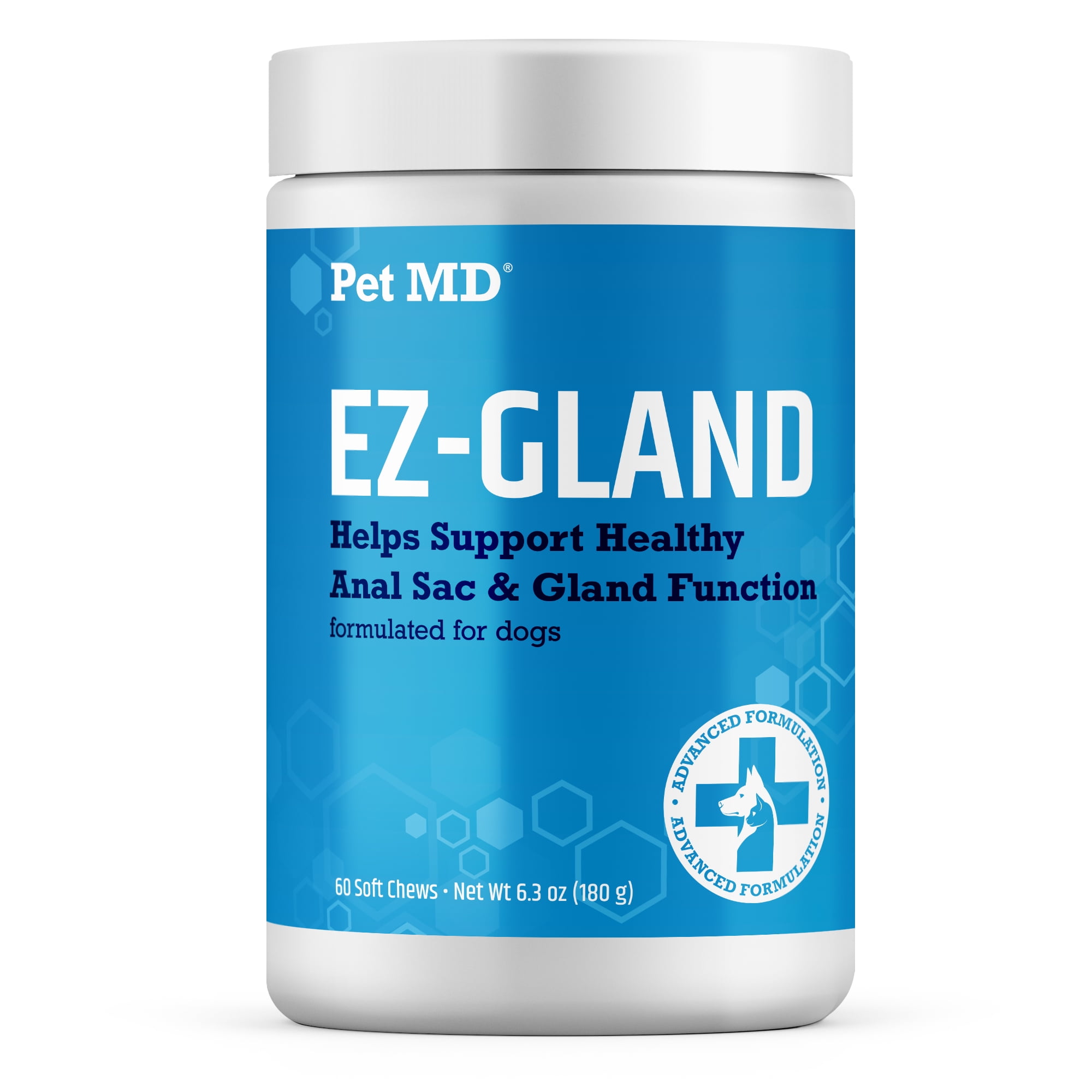 Pet MD EZ Gland Dog Support Chews with Pumpkin & Fiber, Digestive Aid ...