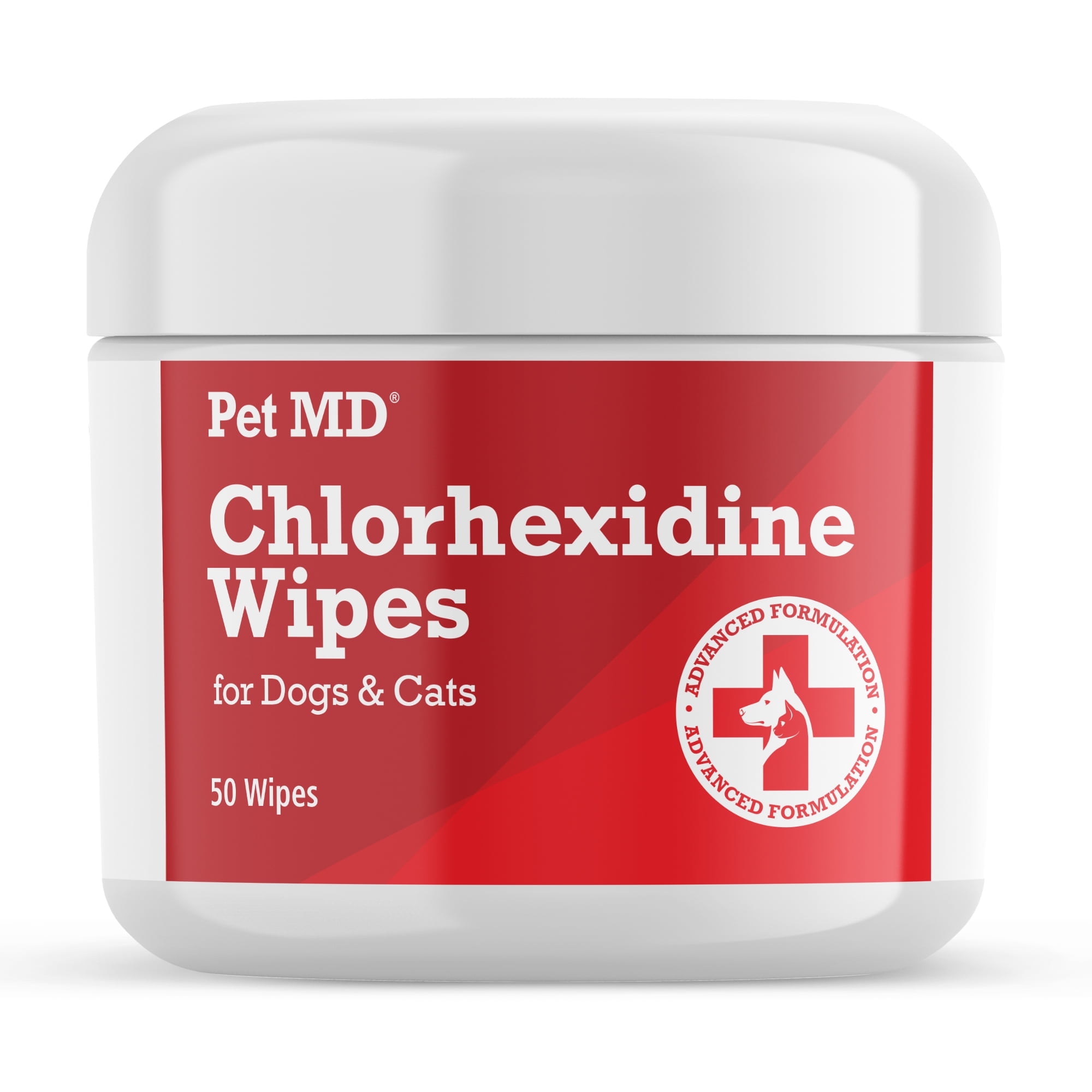 Pet MD, Topical Wipes for Cats and Dogs, 50 Count, Aloe - Walmart.com