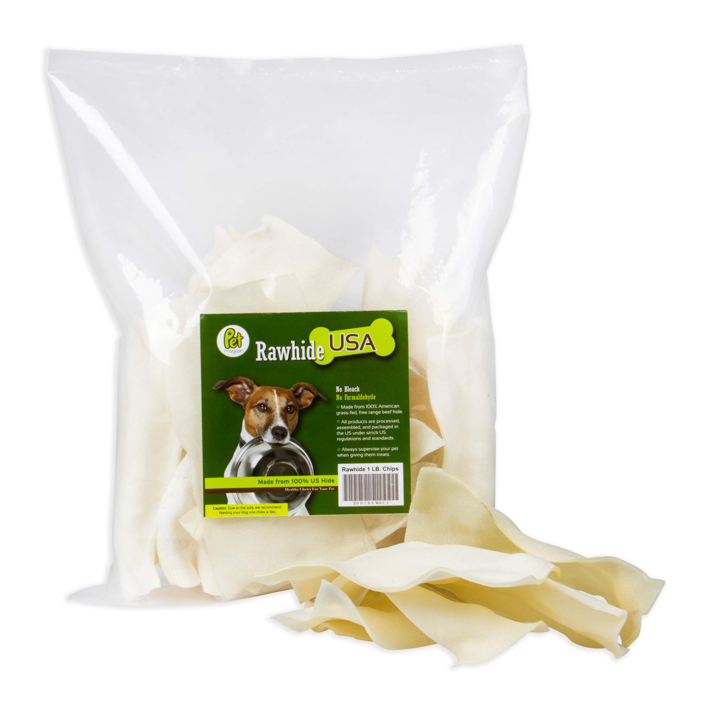 Pet Magasin Natural Rawhide Chips - Premium Long-Lasting Dog Treats ...