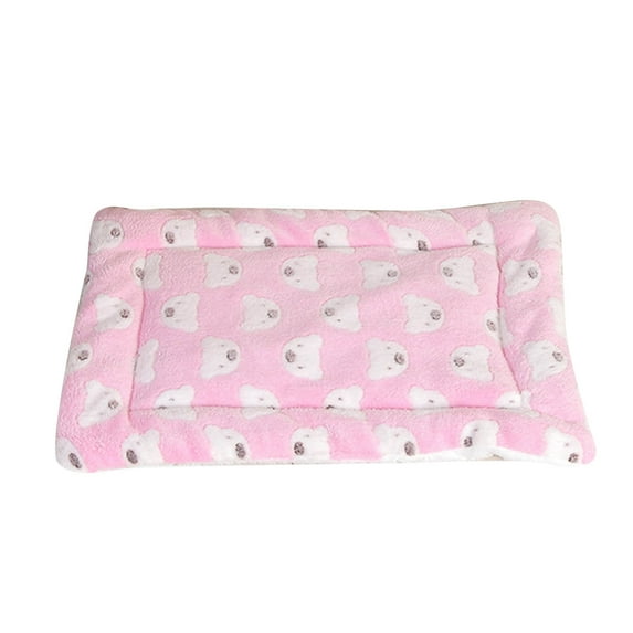 Pet Mat Autumn & Winter, Thickened Flannel Fleece Pet Bed, Comfortable ...